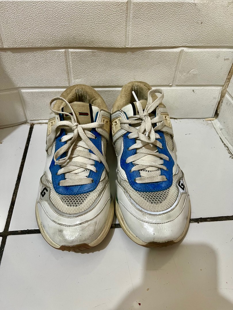 Gucci ultra pace, Fesyen Pria, Sepatu , Sneakers di Carousell