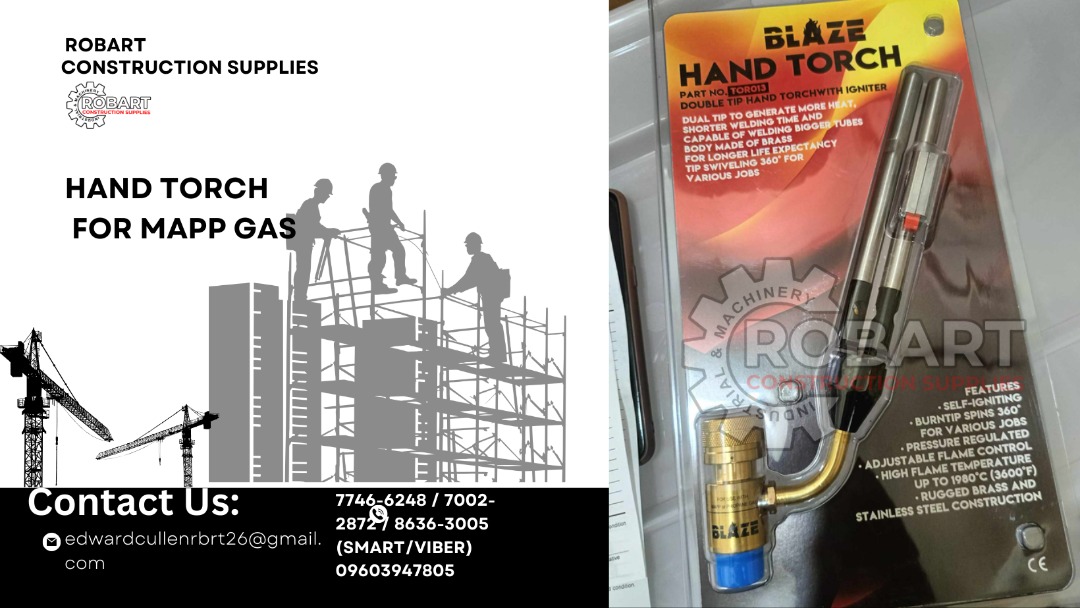 hand torch for mapp gas double barrel, Commercial & Industrial ...