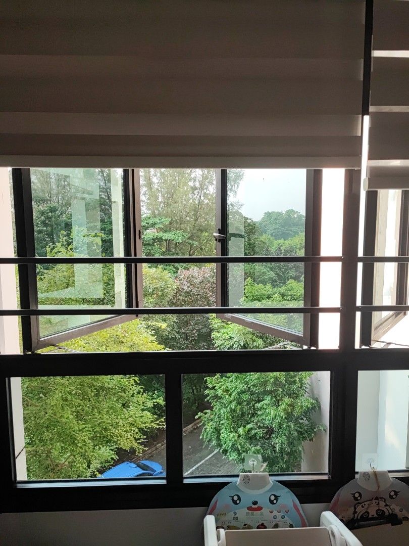 HDB window grill bar customised DIY, Furniture & Home Living, Home ...