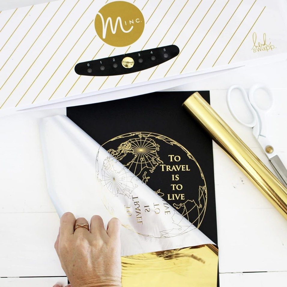 Heidi Swapp Minc Wheel Foiling Machine Laminator Applicator & Starter ...