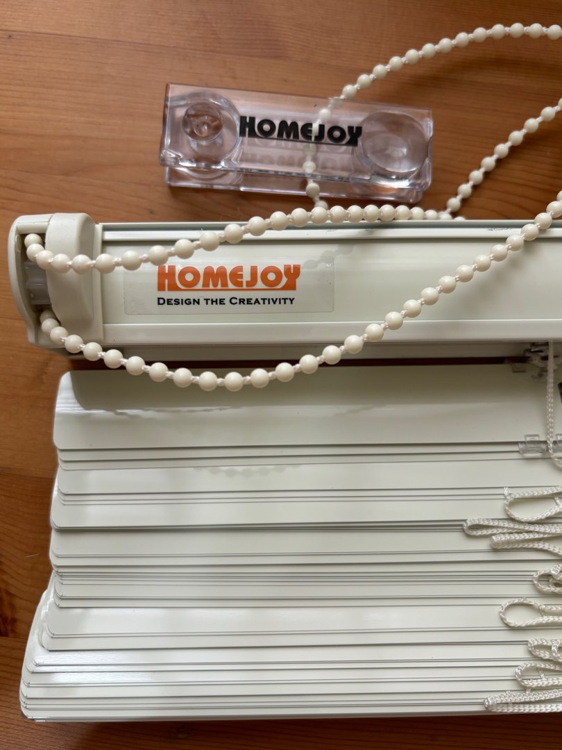 Homejoy 25mm 單一珠鏈 鋁百葉, 家具及居家用品, 居家裝飾, 窗簾在旋轉拍賣