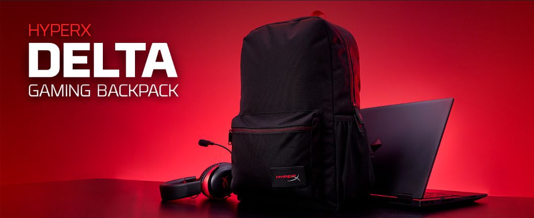 HyperX Delta (8C524AA) 17.8L & Knight (8C525AA) 22.6L Gaming Backpack ...