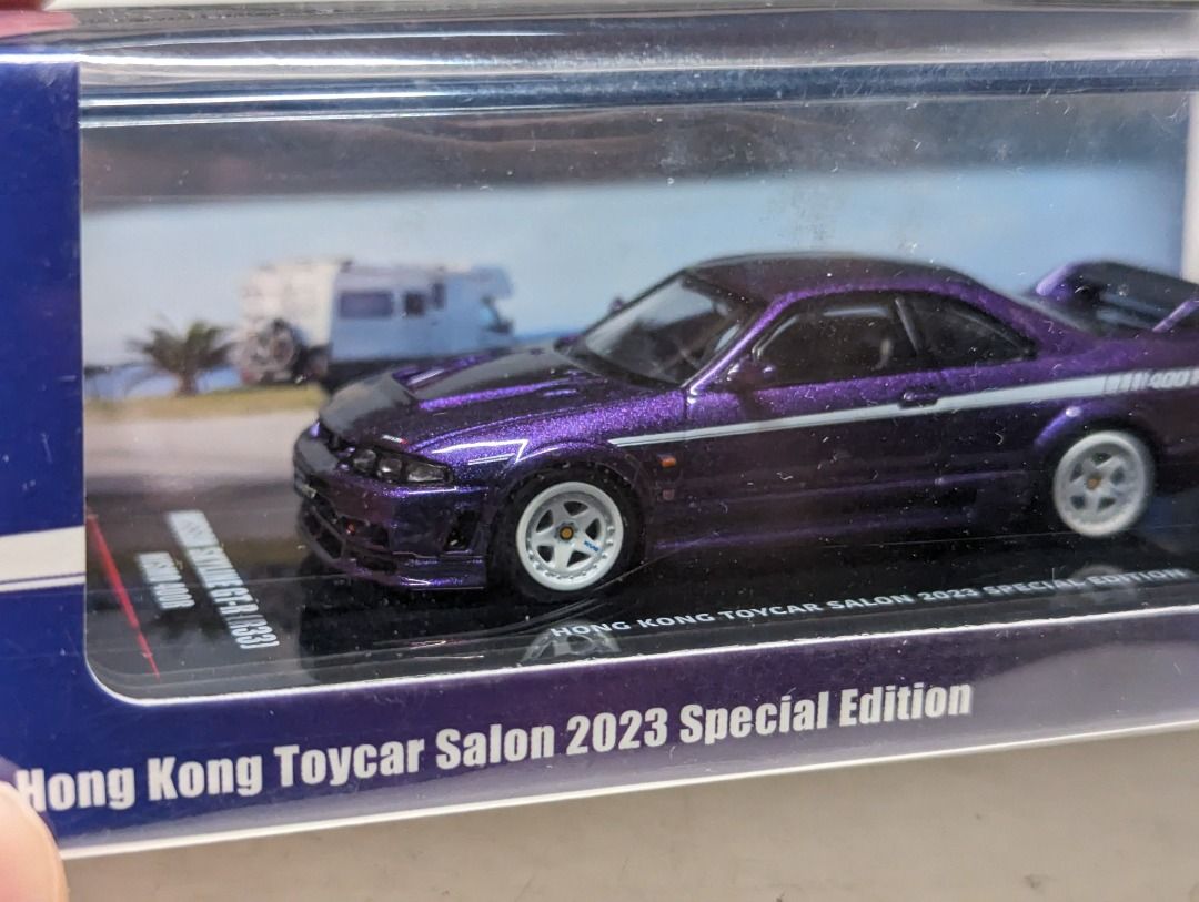 Inno64 Nissan Skyline GT-R R33 Nismo 400R 1/64 Midnight Purple II Hong ...