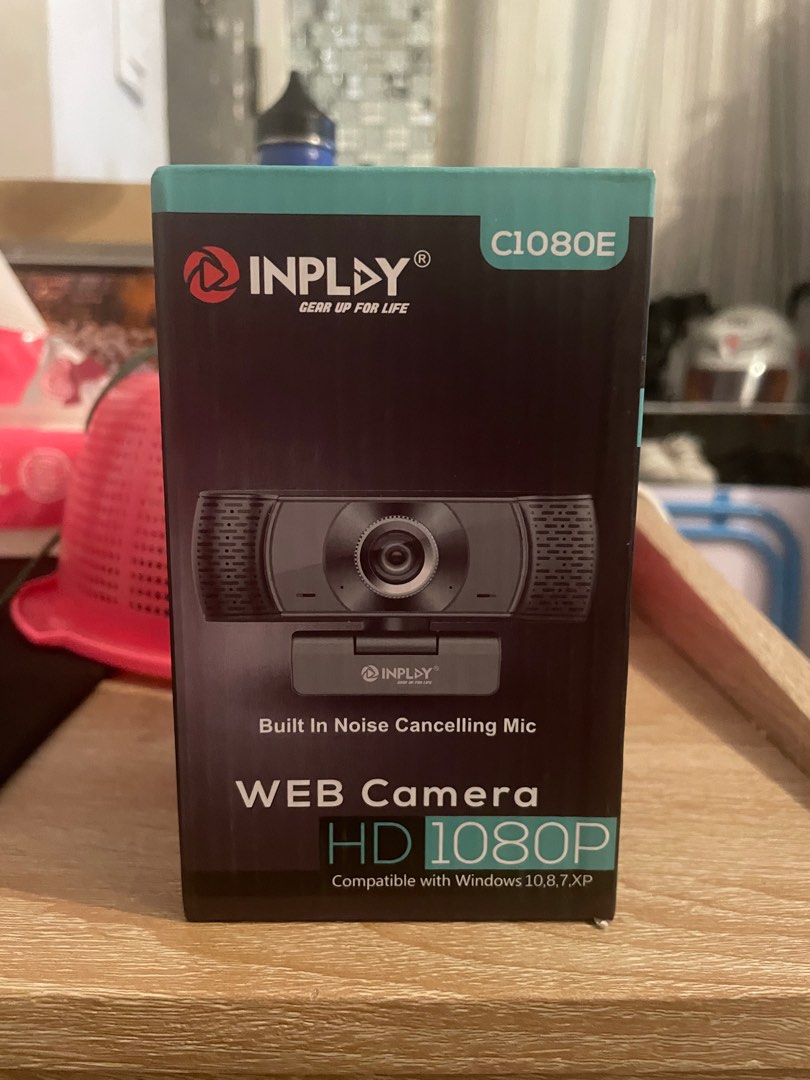 Inplay web camera c1080e, Computers & Tech, Parts & Accessories ...