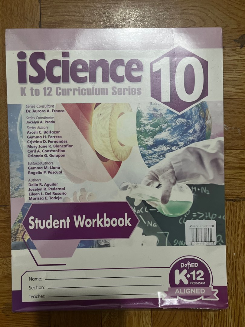 ISCIENCE 10 TEXTBOOK, Hobbies & Toys, Books & Magazines, Textbooks on ...