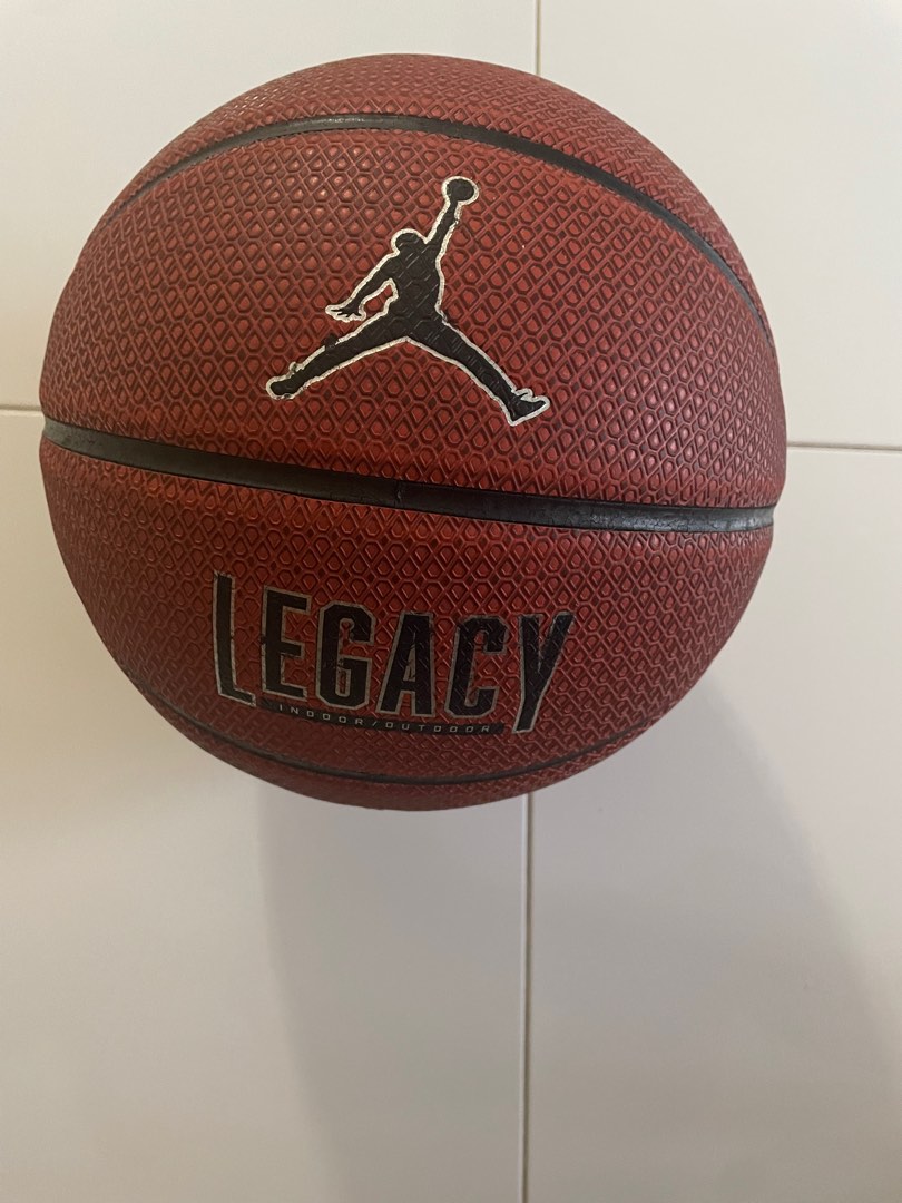 Jordan Legacy basketball, Sports Equipment, Sports & Games, Racket ...