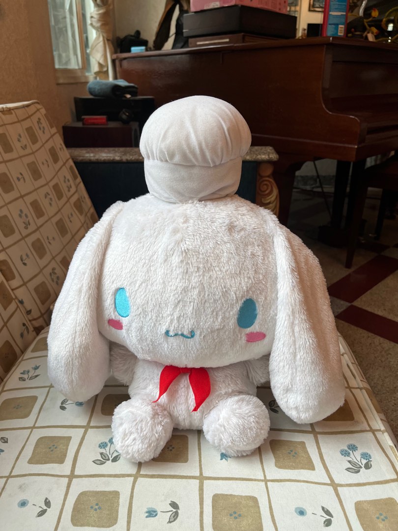 Jumbo Chef Cinnamoroll, Hobbies & Toys, Toys & Games on Carousell