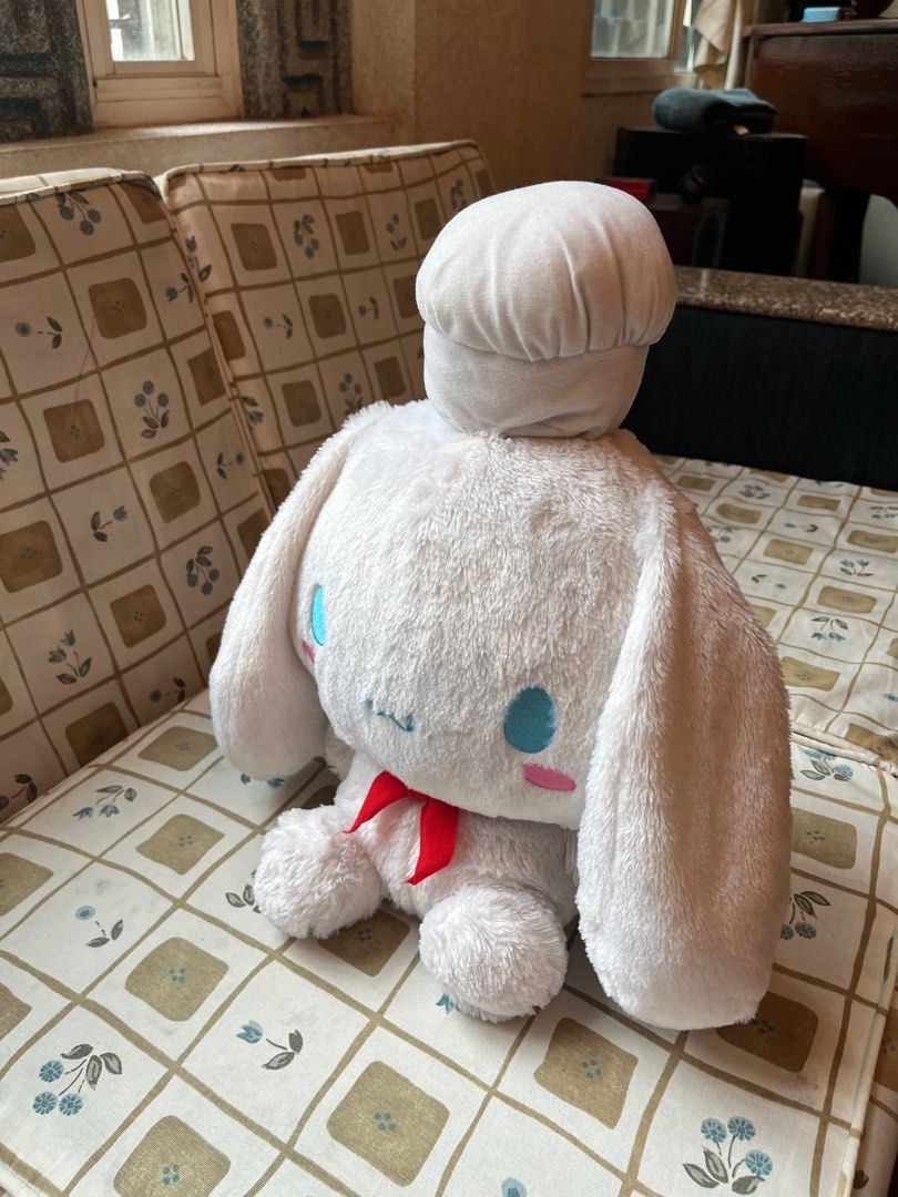 Jumbo Chef Cinnamoroll, Hobbies & Toys, Toys & Games on Carousell