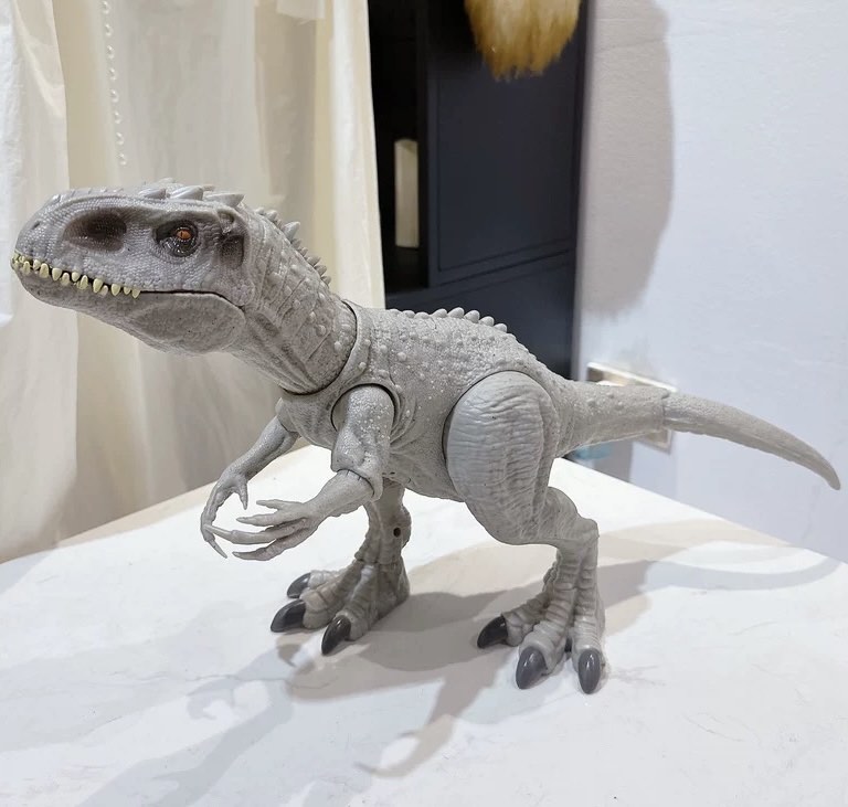 Jurassic World Dinosaur Island Toys Indominus Rex Toy Figure Light ...