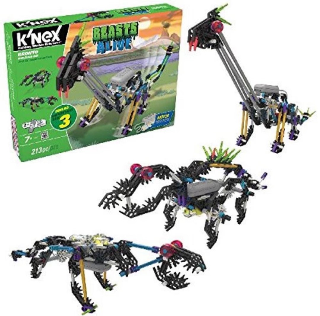 Knex K'NEX Beasts Alive - Bronto Building Set, Hobbies & Toys, Toys & Games on Carousell