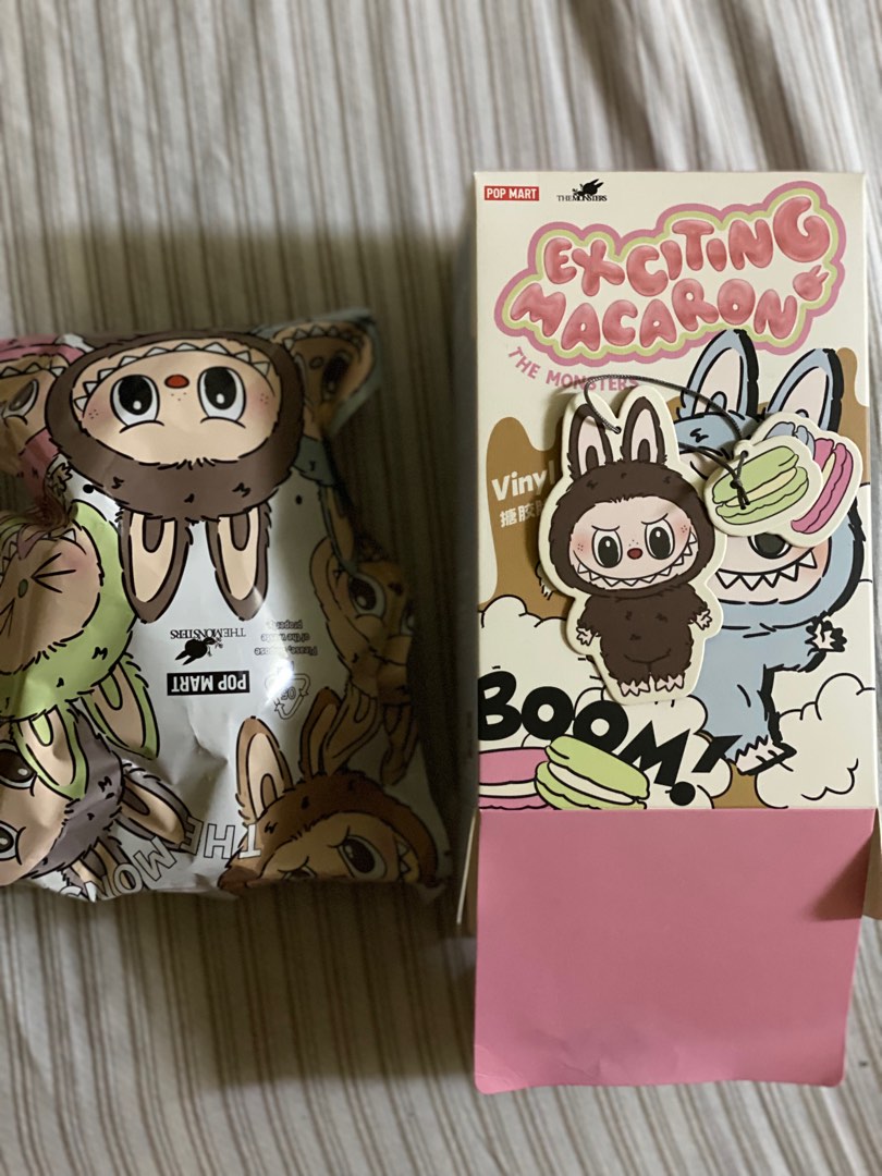 Labubu Macaron ‘Chestnut Cocoa’, Hobbies & Toys, Toys & Games on Carousell