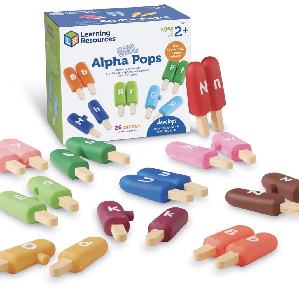 Learning Resources Smart Snacks Alpha Pops, Hobbies & Toys, Toys ...