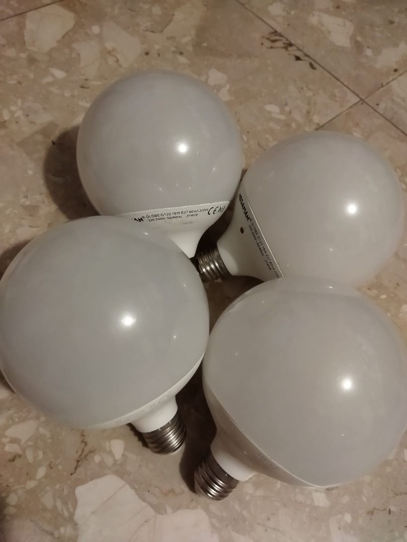 LED 燈泡 Light bulb E27 燈膽 Megaman 曼佳美 Sunshine 15W 18W, 傢俬＆家居, 燈飾及風扇, 燈飾 ...