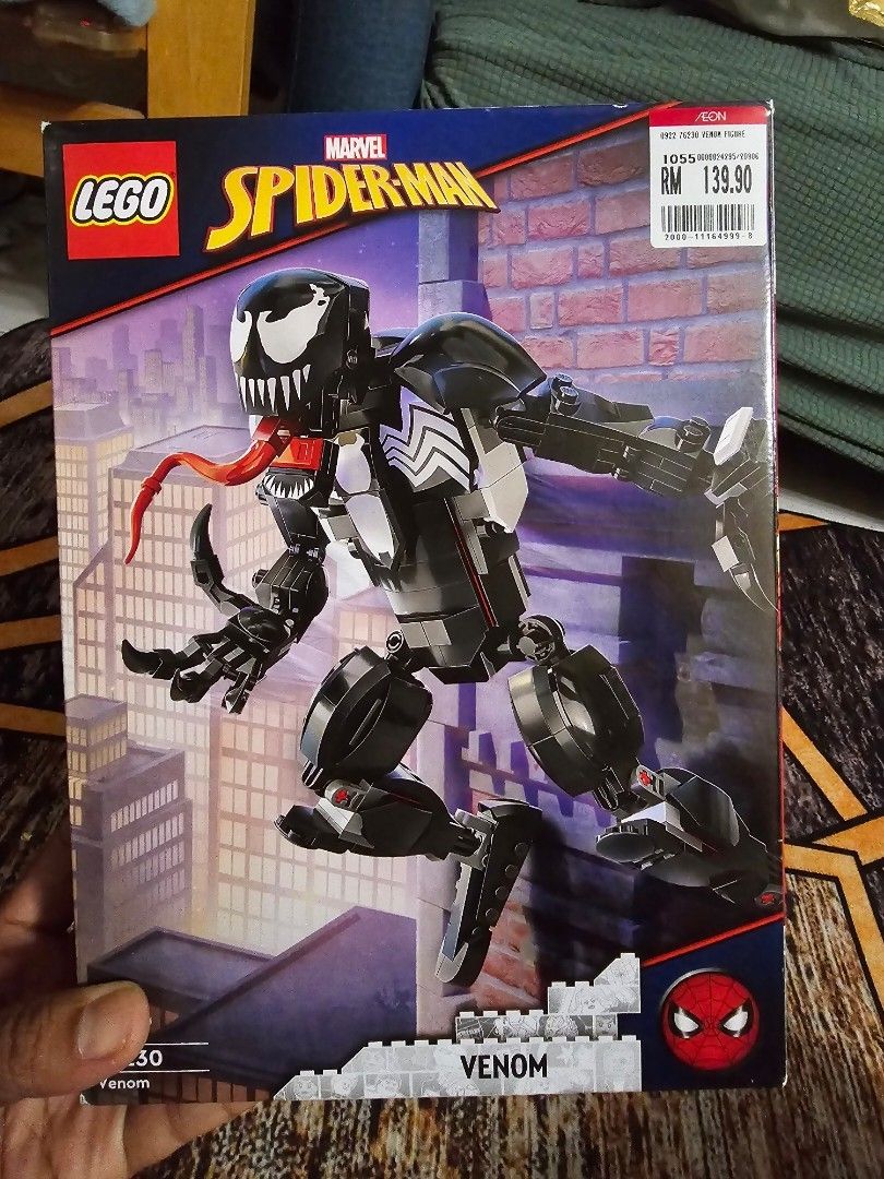 LEGO Marvel Venom Figure (76230), Hobbies & Toys, Toys & Games on Carousell