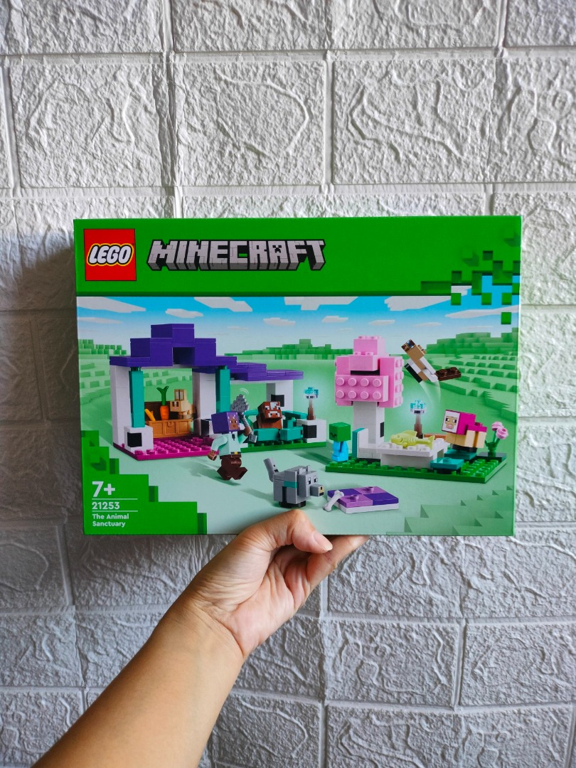 Lego Minecraft 21253 THE ANIMAL SANCTUARY, Hobbies & Toys, Toys & Games ...
