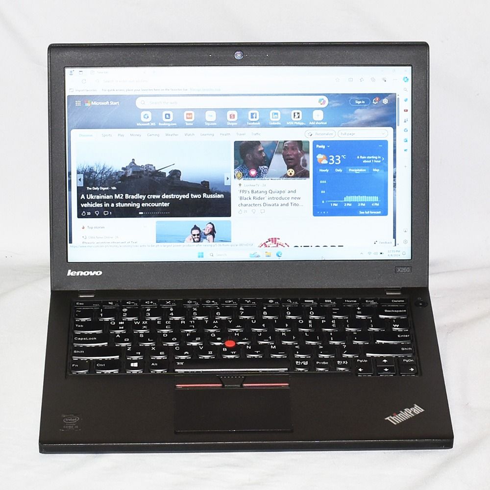 LENOVO Core i5 5th gen laptop (i5-5300U, 12.5", 8GB Ram, 256GB SSD ...