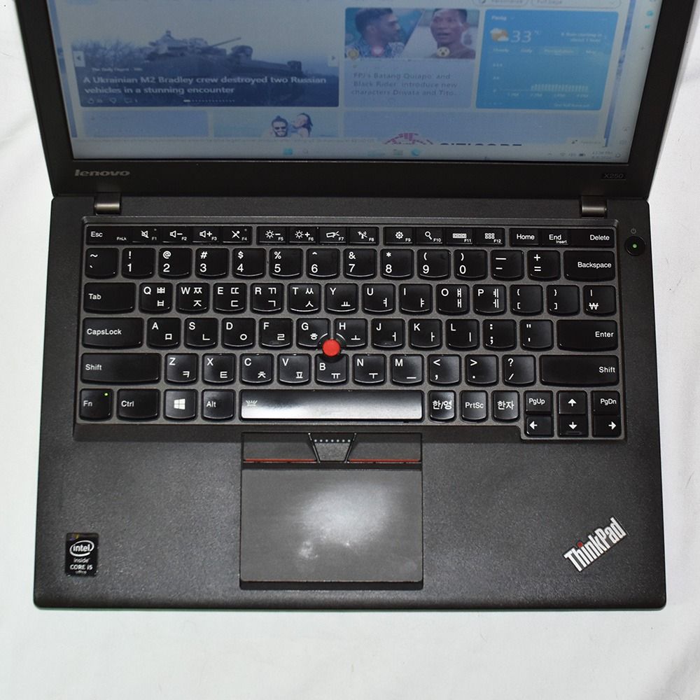 LENOVO Core i5 5th gen laptop (i5-5300U, 12.5", 8GB Ram, 256GB SSD ...