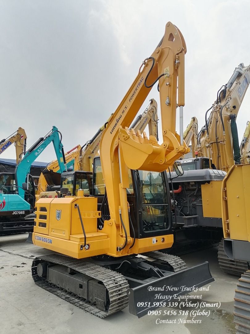 Lonking cdm6065n backhoe 0.25cbm YANMAR backhoe with breaker line and ...