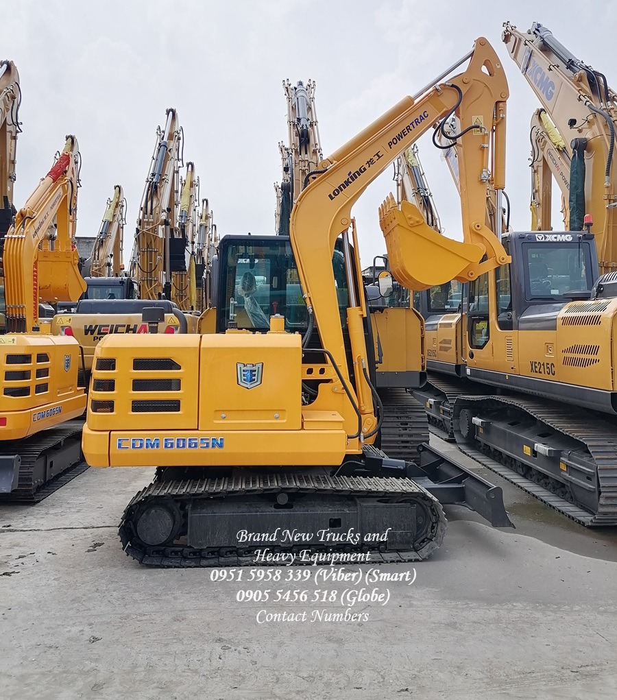 Lonking cdm6065n backhoe 0.25cbm YANMAR backhoe with breaker line and ...