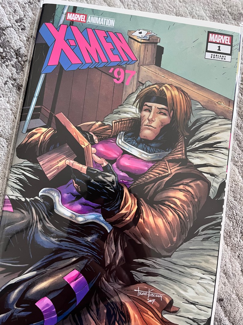 Marvel comics / X-MEN '97 #1 Tyler Kirkham exclusive Gambit trade ...