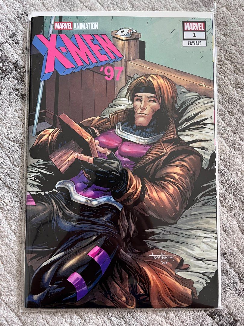 Marvel comics / X-MEN '97 #1 Tyler Kirkham exclusive Gambit trade ...