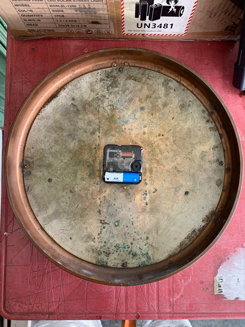 Mauthe Wall Clock, Furniture & Home Living, Home Decor, Clocks on Carousell