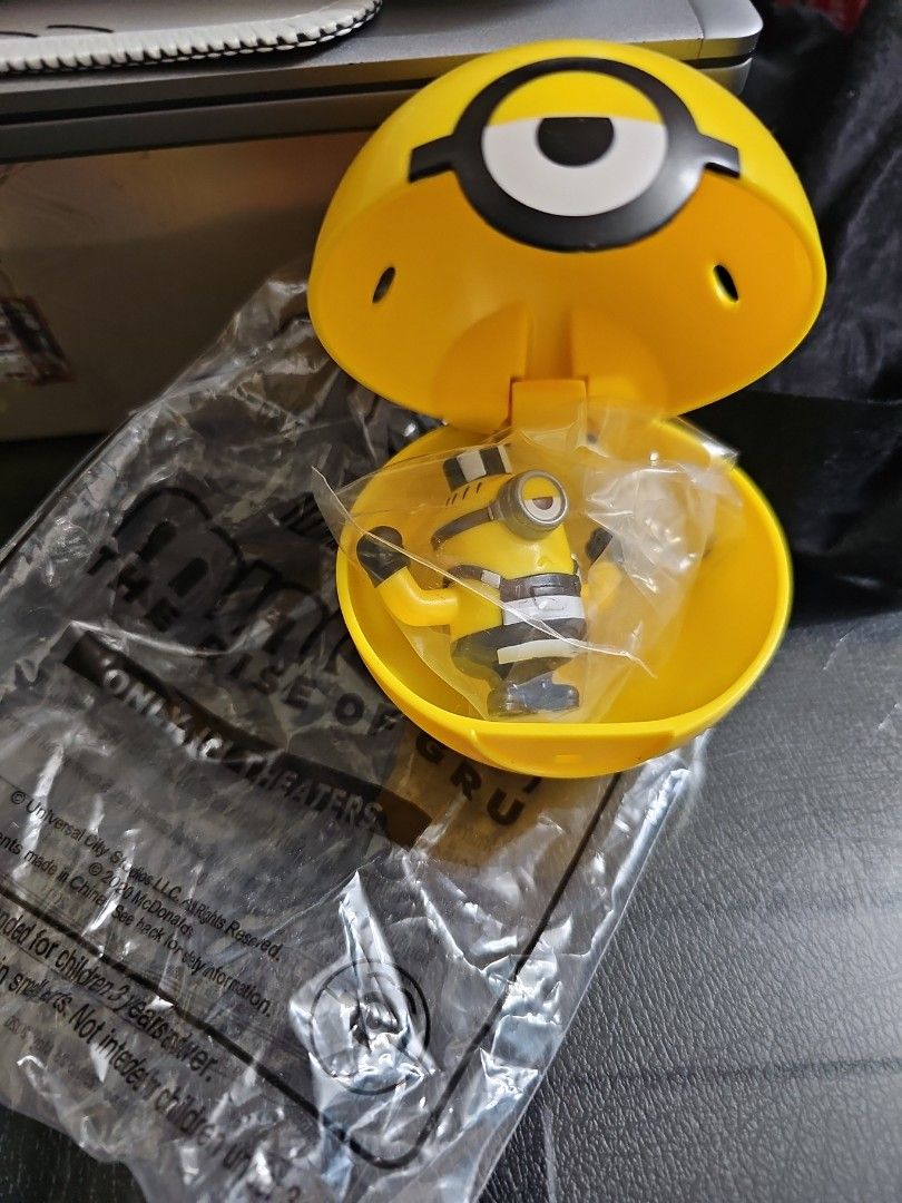 Mcdonalds Happy Meal Minions - The rise of GRU, Hobbies & Toys ...