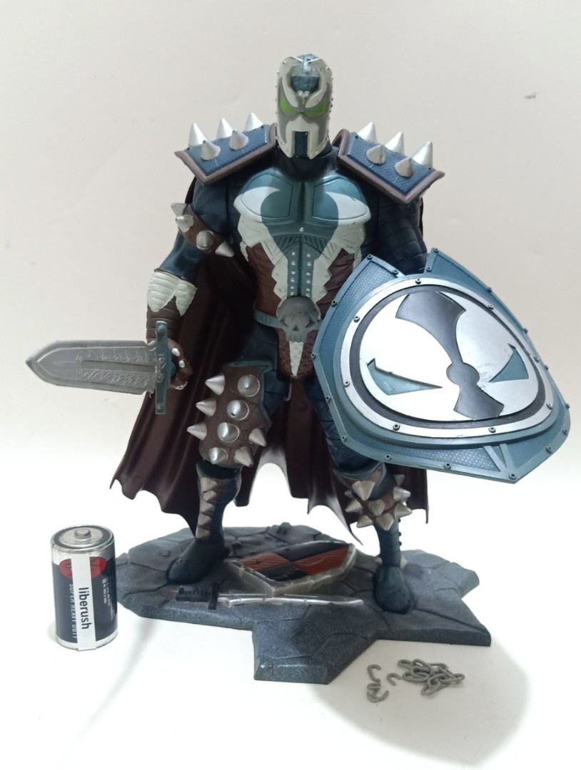 mcfarlane spawn medieval spawn ultra action figures super size figures ...