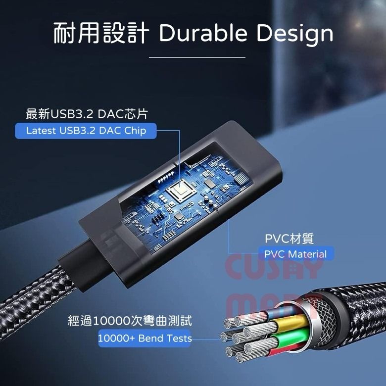 Metis - USB3.2 Gen2 Converter Cable Type-A(Male) to Type-C(Female)[0 ...