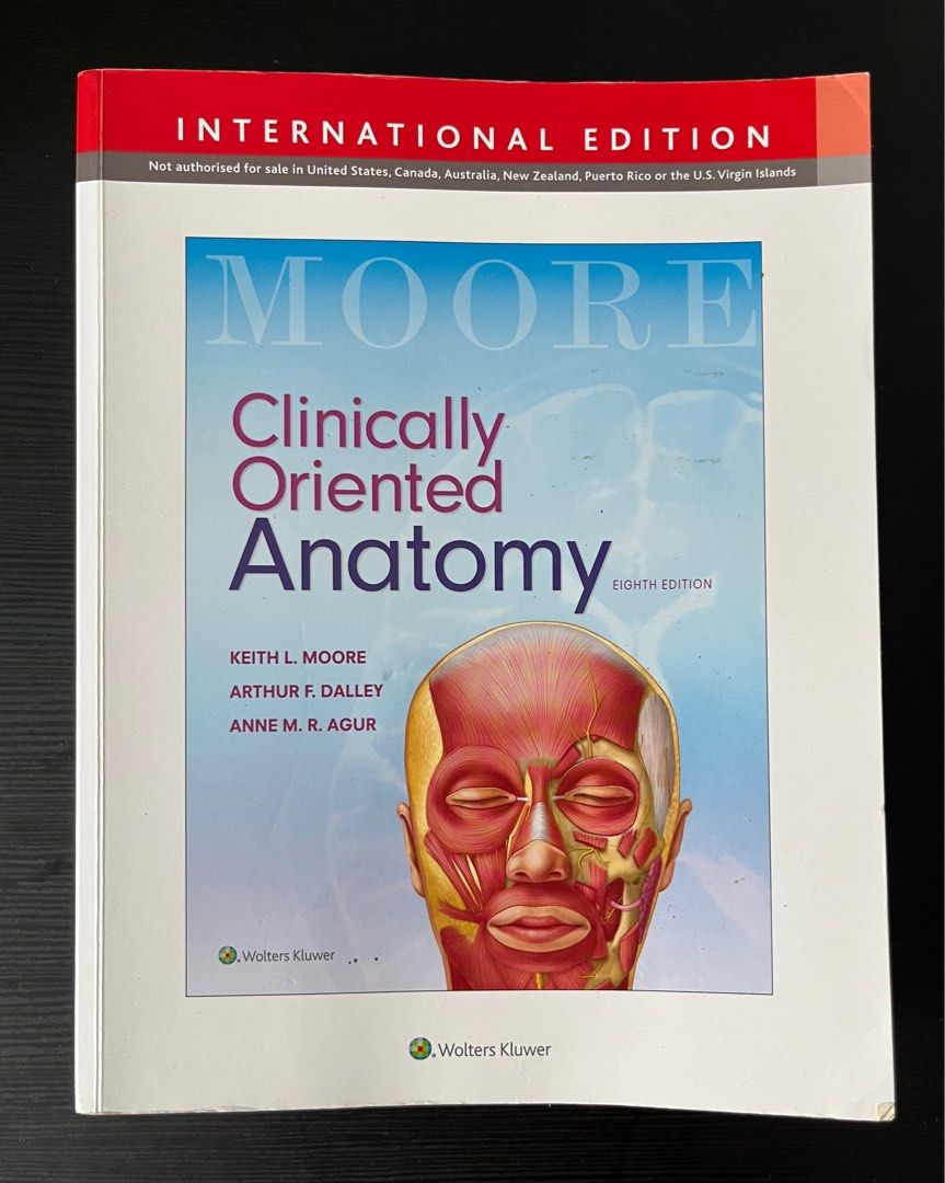 MOORE Clinically Oriented Anatomy (Eighth Edition), Hobbies & Toys ...