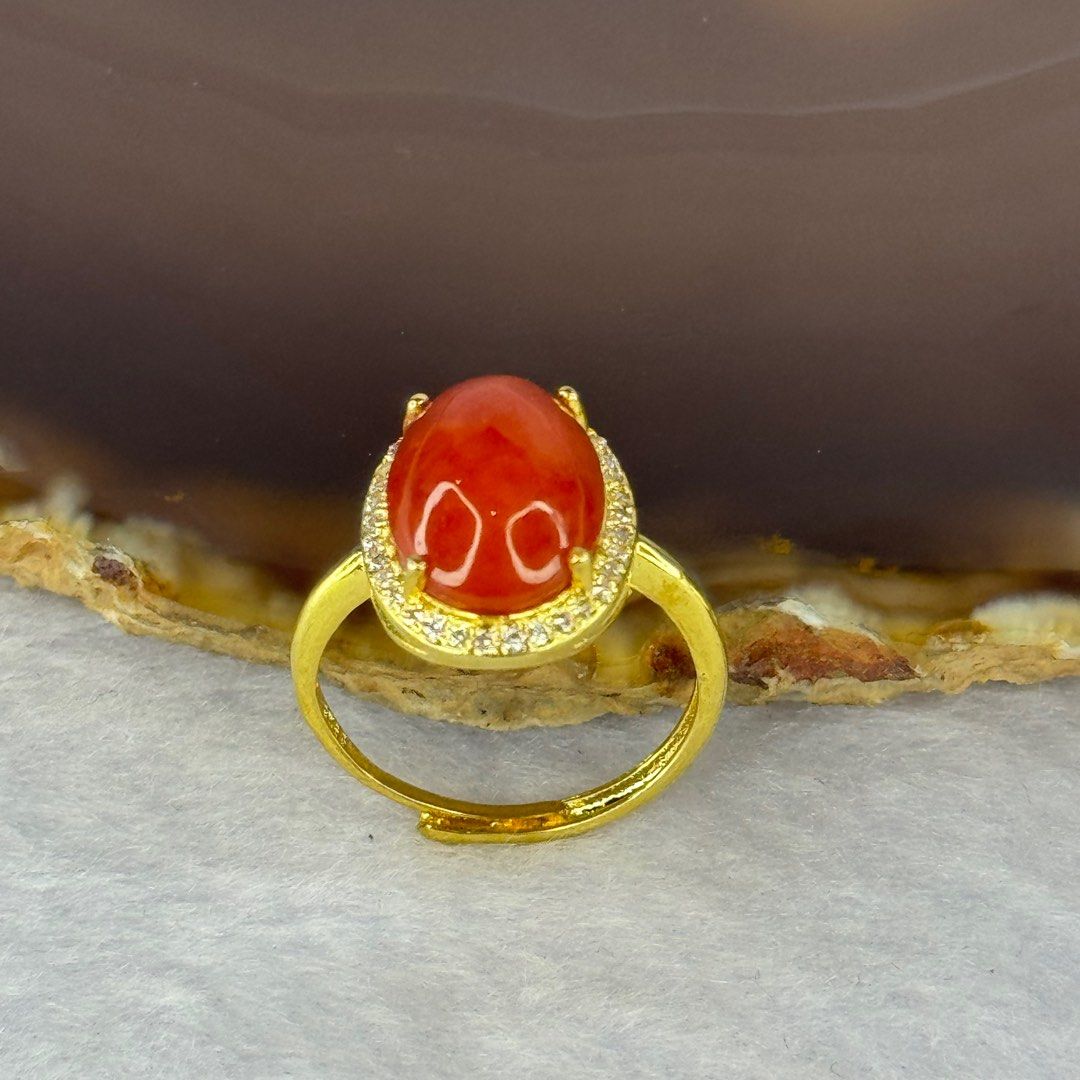 cinnabar wedding ring
