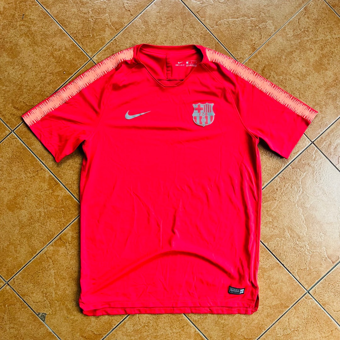 Nike fc barcelona football kit, Men's Fashion, Tops & Sets, Tshirts ...