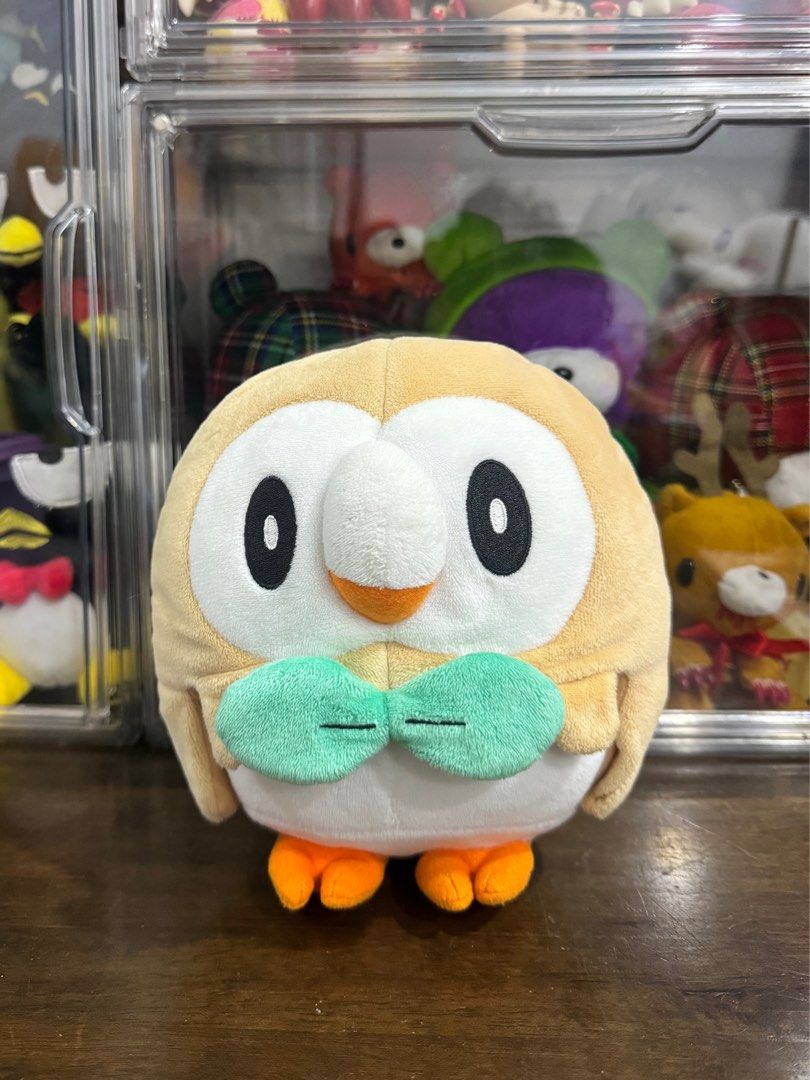 Nintendo Pokemon Rowlet Plush, Hobbies & Toys, Toys & Games on Carousell