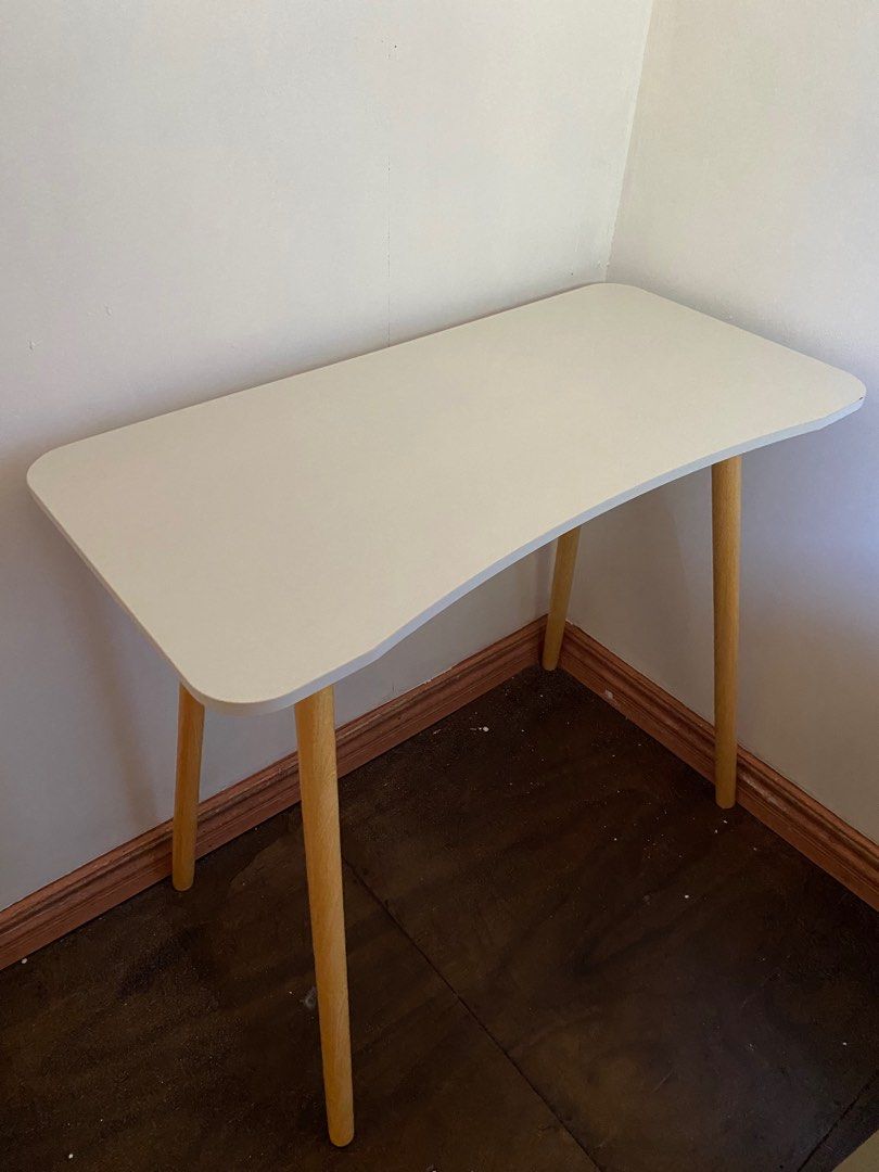 Nordic Study Office Desk Table, Furniture & Home Living, Furniture ...