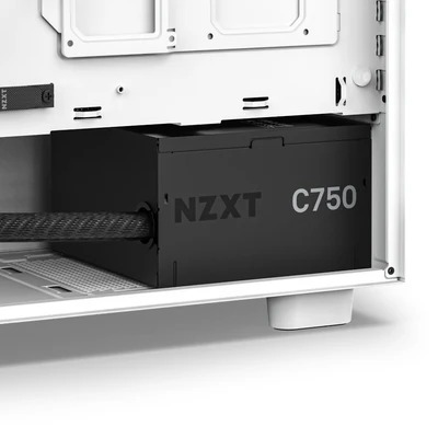 NZXT C750 750W 80+ BRONZE NON-MODULAR ATX POWER SUPPLY (MATTE BLACK ...