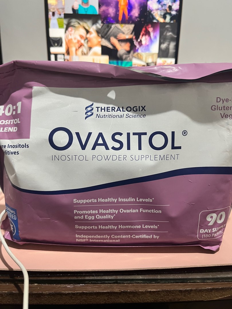 Ovasitol (180 sachets, for PCOS), Health & Nutrition, Health ...