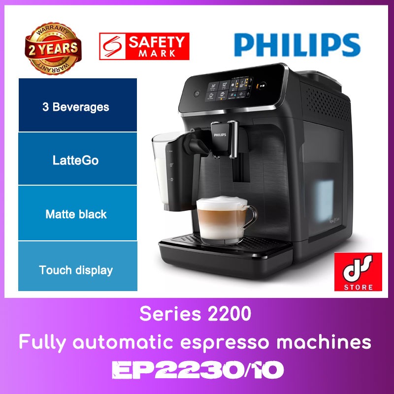 Philips EP2230/10 Series 2200 Fully automatic espresso machines WITH 2 ...