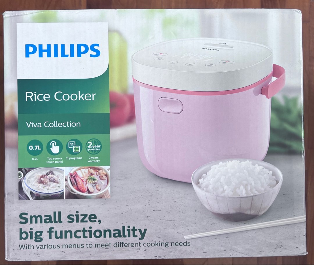 Philips Rice Cooker Viva Collection HD3070 (0.7L), TV & Home Appliances ...