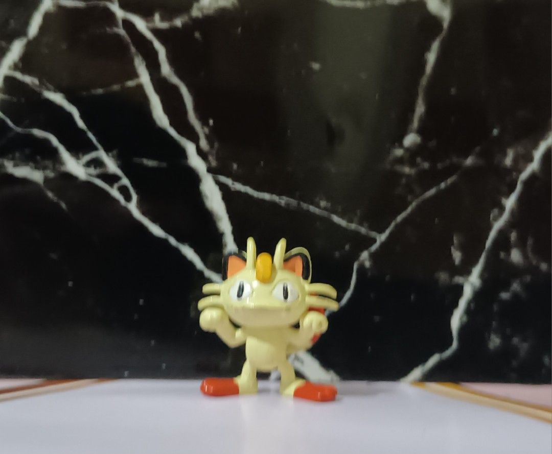 Pokemon Bandai Meowth Figure, Hobbies & Toys, Toys & Games on Carousell