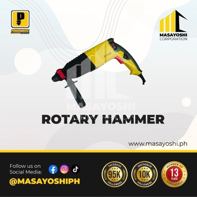 Powerhouse Rotary Hammer | PHB-2-26 DRE | Hand Equipment | Hammer ...