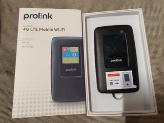 Prolink DL-7203E 4G LTE Mobile WiFi with LCD display with RJ45 LAN port ...