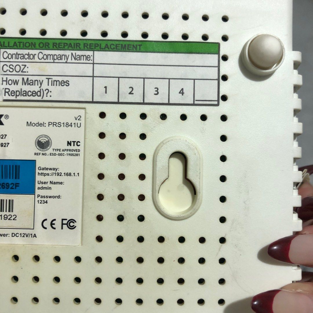 Prolink Pldt Home Fiber Modem Computers And Tech Parts And Accessories Networking On Carousell