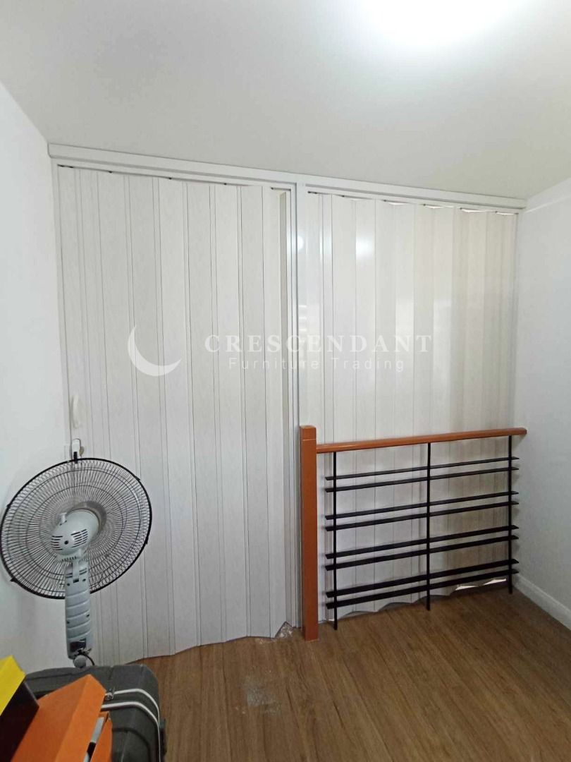 PVC ACCORDION FOLDING DOOR / FRENCH TYPE FOLDING DOOR, Furniture & Home ...