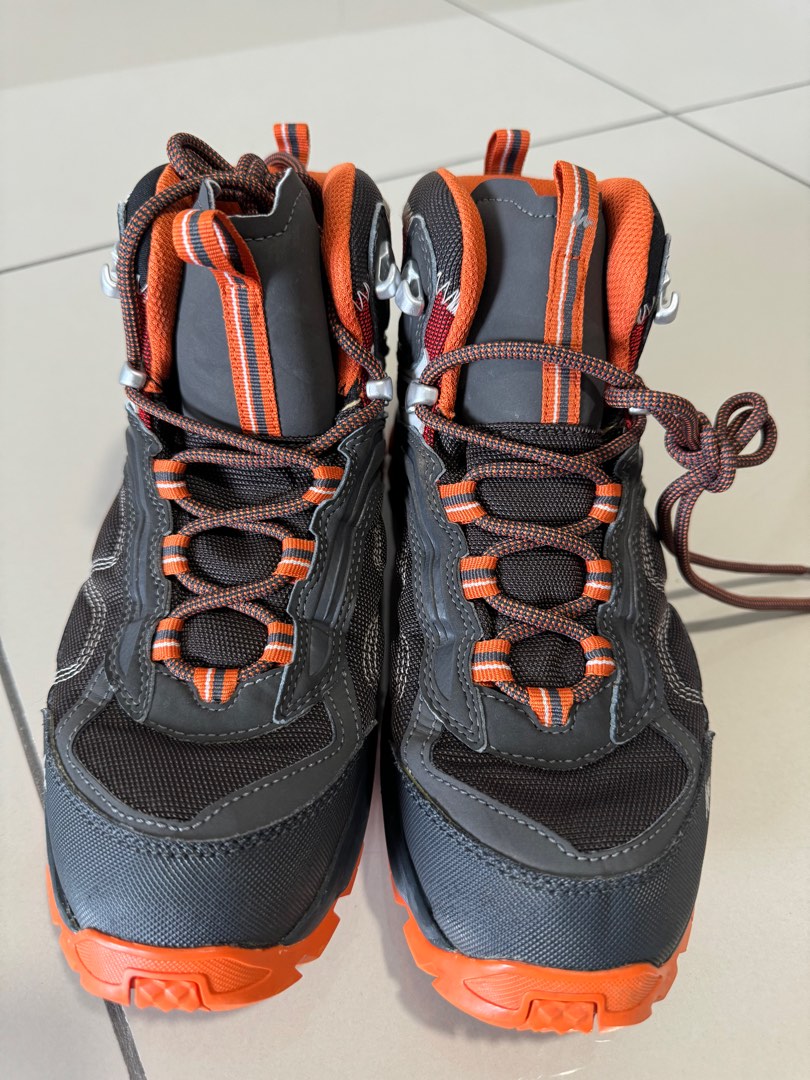 Decathlon Quechua MH 100 Mid men waterproof low rise hiking shoe - Grey ...