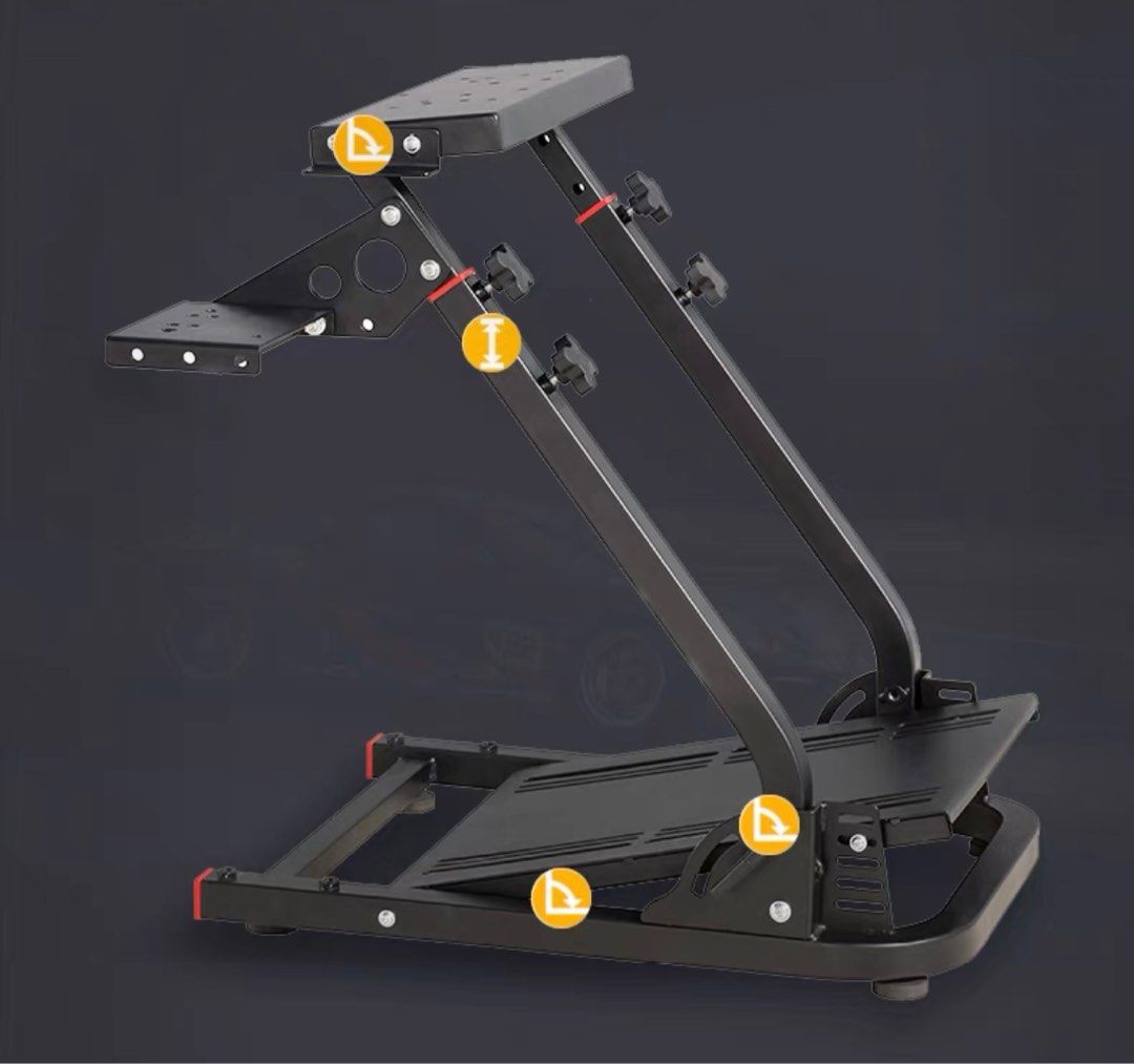 Racing Sim Wheel Stand . Foldable Racing Simulator Wheel Stand for ...