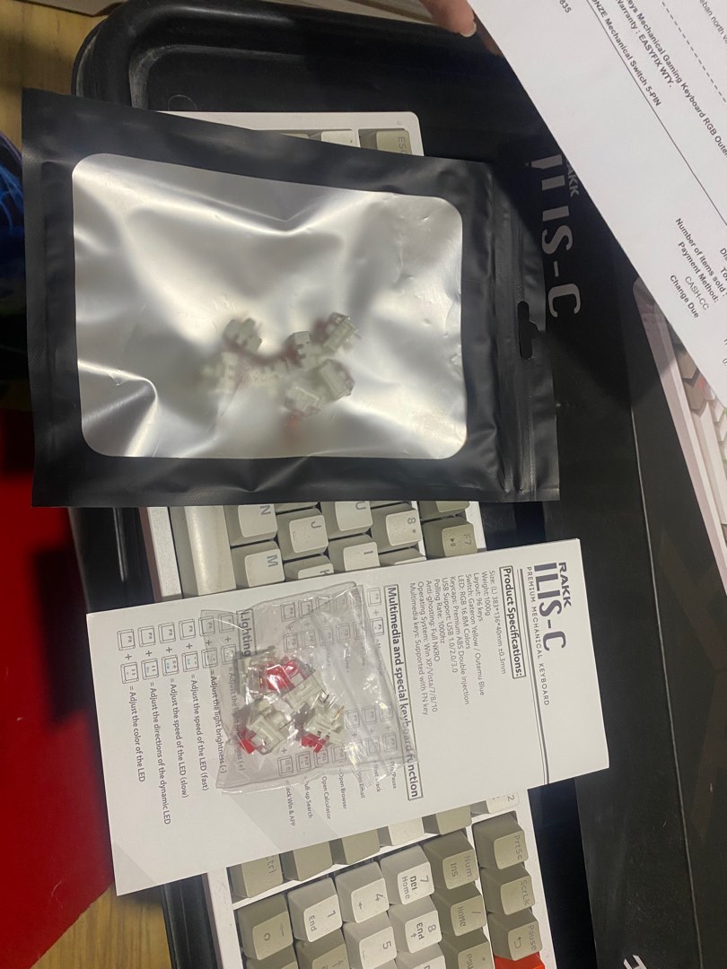 RAKK ILIS MECHANICAL KEYBOARD - TYPE C, Computers & Tech, Parts & Accessories, Computer Keyboard ...