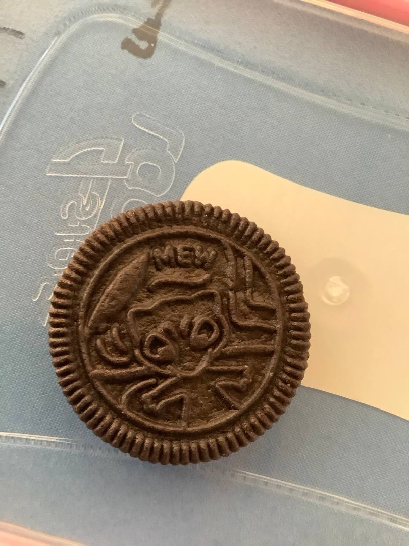 RARE Pokemon MEW Oreo, Food & Drinks, Other Food & Drinks on Carousell