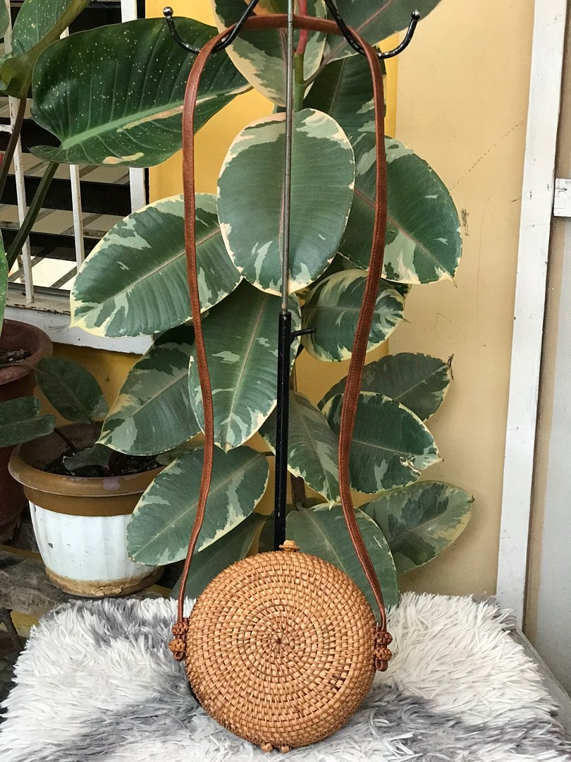 RATTAN crossbody bag, Women's Fashion, Bags & Wallets, Cross-body Bags ...