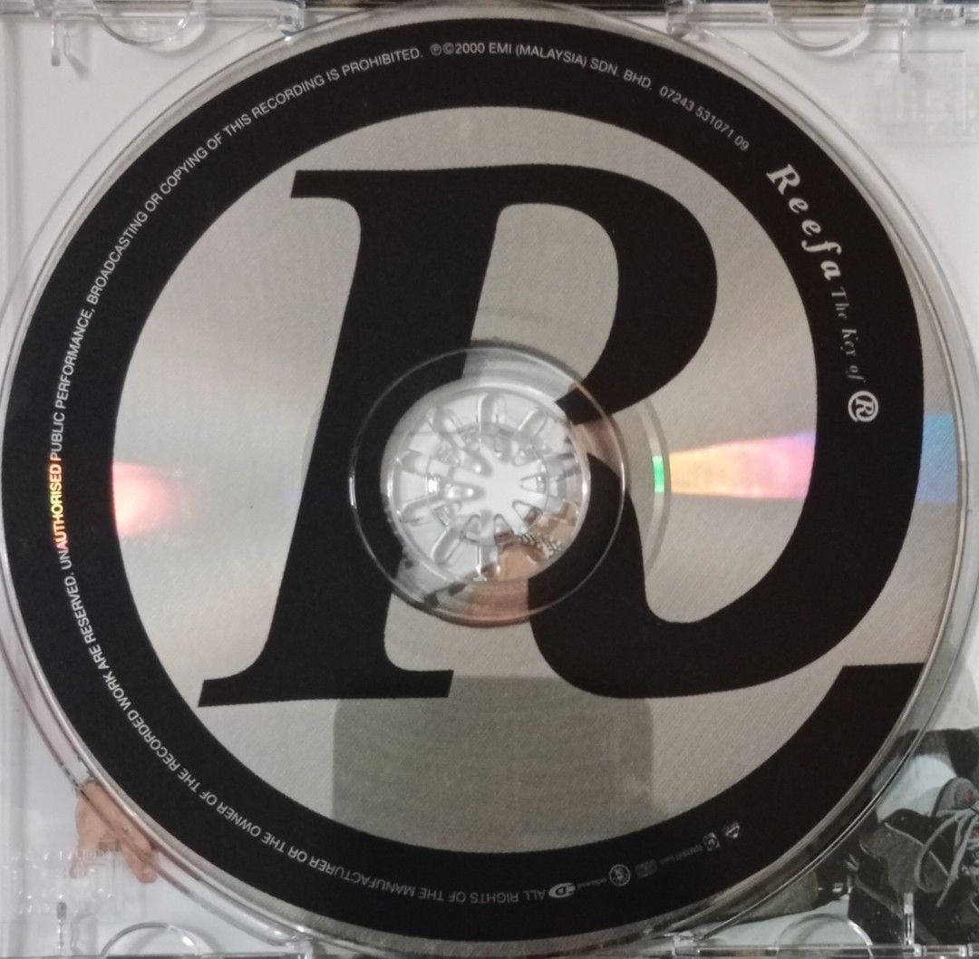 Reefa - The Key of R (2000), Hobbies & Toys, Music & Media, CDs & DVDs ...