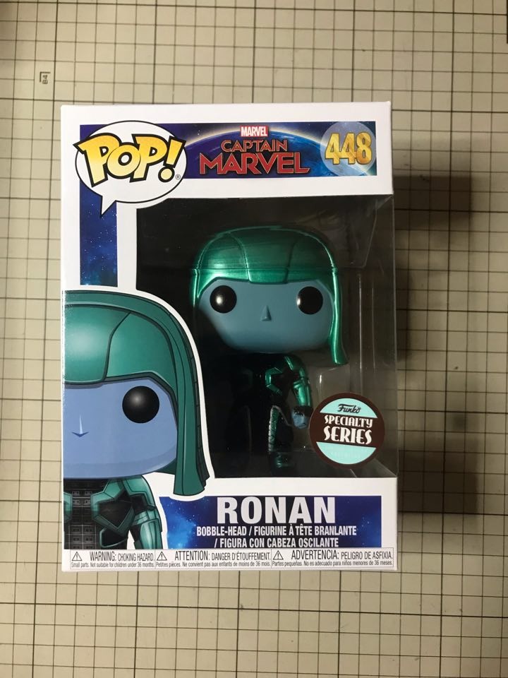 Ronan #448 Funko Pop Marvel Captain Marvel Specialty Series Exclusive ...
